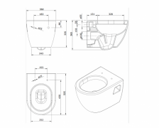 Sanindusa Sanibold wandtoiletset | Life Moments Sanitair